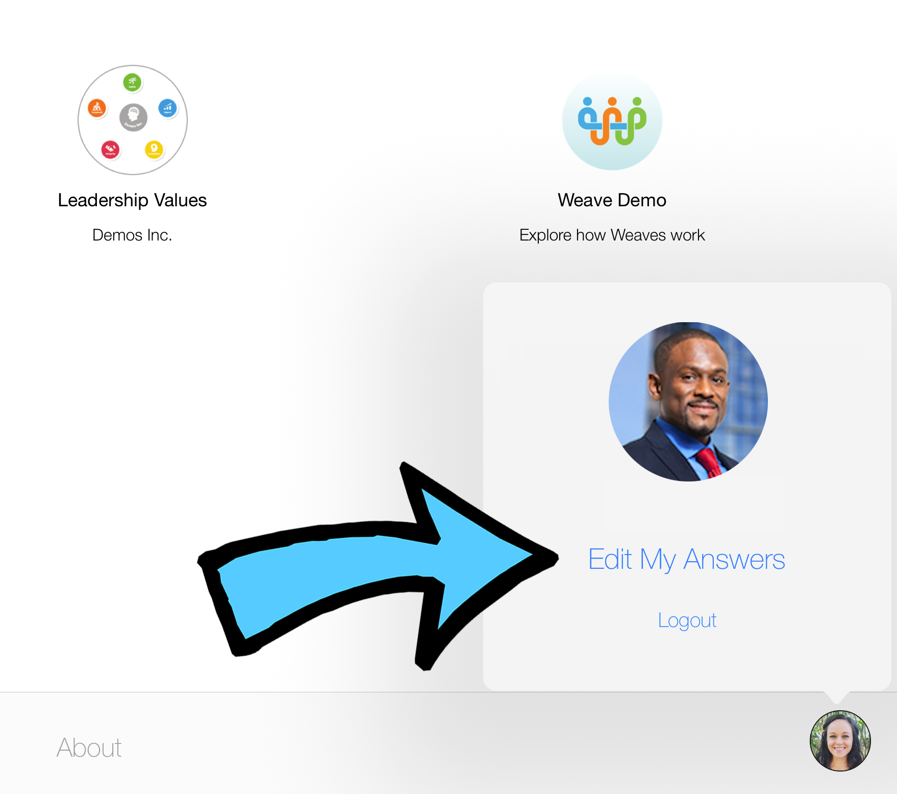 Weave iPad FAQ - Change Your Answers to Weave Questions - Weave The People